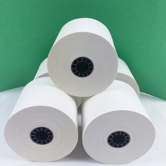 Premier | Office | Bundle Of 5 White Paper Rolls For Adding Machines ...